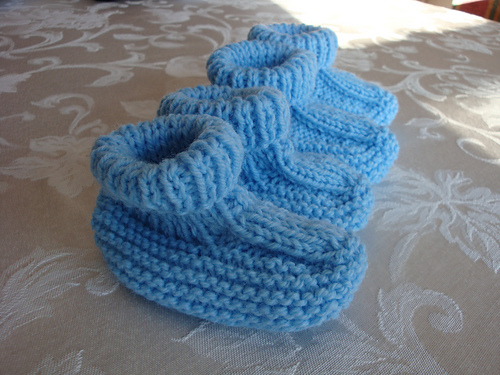 Ravelry: Beehive Booties #139 pattern by Patons
