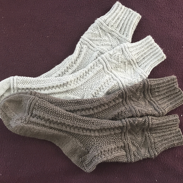 Ravelry: gaudiandi's Fishermen socks