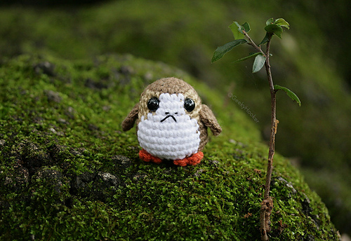 Ravelry: Porg pattern by The Geeky Hooker