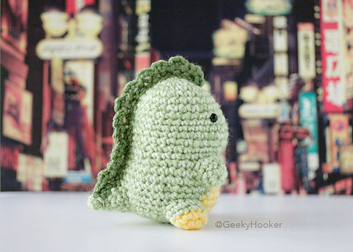 Ravelry: Chubzilla! pattern by The Geeky Hooker