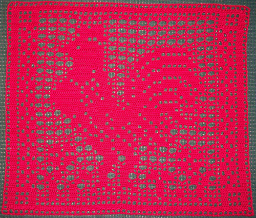 Ravelry: Rooster in Plain Filet Stitch pattern by Maria Merlino
