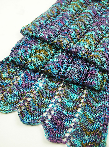 Ravelry: Simple Chevron Scarf pattern by Aimee Alexander