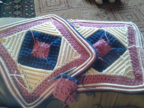 Ravelry: Country Blue pattern by Caron Design Team