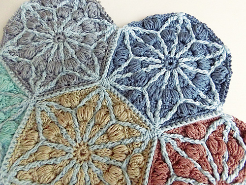 Ravelry: Asanoha hexagon pattern by goolgool | Galit Grosz Cabot