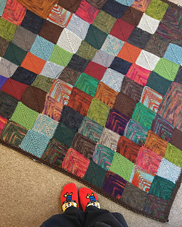 Ravelry: ghoulnextdoor's Sock Yarn Blanket