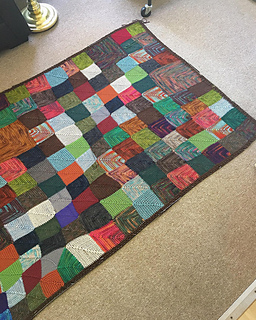 Ravelry: ghoulnextdoor's Sock Yarn Blanket
