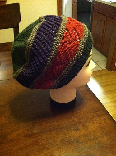 Ravelry: Anthropologie Inspired Bohemian Slouch Hat pattern by Benjamin ...
