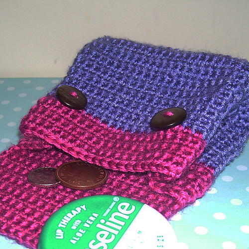Ravelry: Crochet Coin Purse pattern by Victoria Belcher