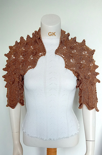 Ravelry: Thorn Bird Shrug pattern by Jen Giezen