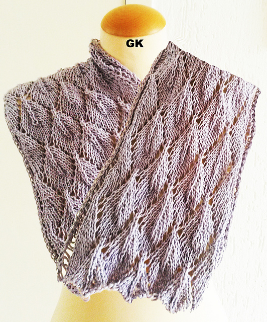 Ravelry: Neckwear Check Lace pattern by Jen Giezen