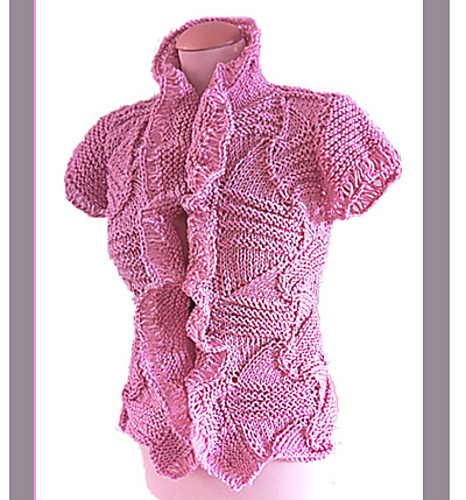Ravelry: Irregular vest pattern by Jen Giezen