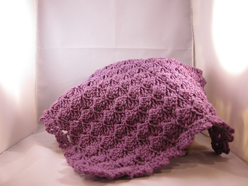 Ravelry: Tulip Stitch Cat Cage Blanket pattern by Constance Paras