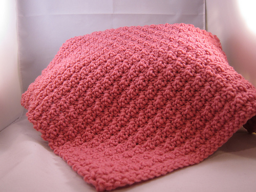 Ravelry: Easy Cat Cage Nubby Blanket pattern by Constance Paras