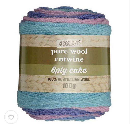 Ravelry: 4 Seasons Pure Wool Entwine 8 ply Cake