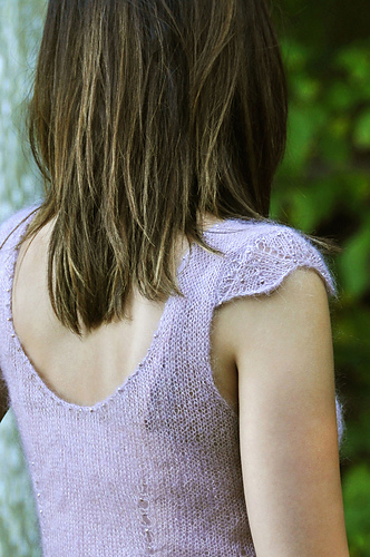 Ravelry: "Sheer Elegance" Beaded Lace Dress pattern by Lauren Riker