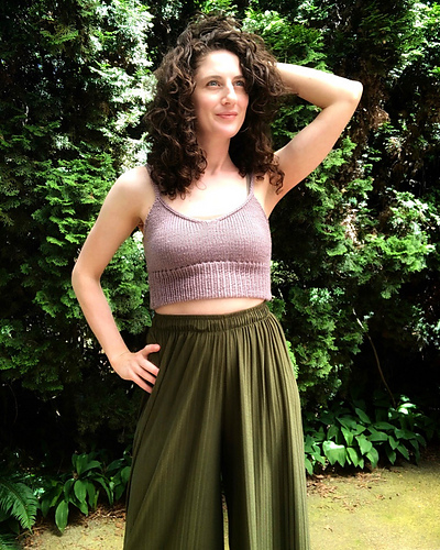 Ravelry: "Get it Girl" Bra Top pattern by Lauren Riker