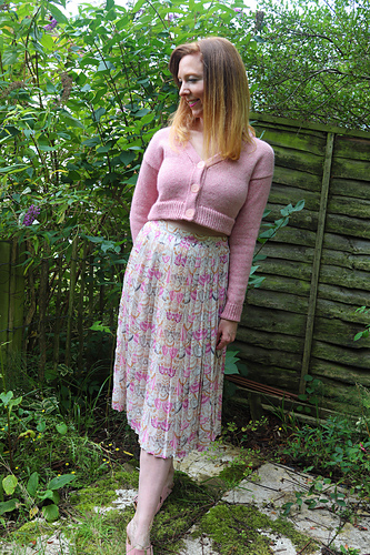 Ravelry: "Girlfriend Cardigan" Sweater and Dress pattern by Lauren Riker
