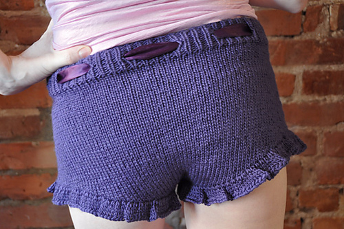 Ravelry: "Gorgeous Shorties" Ruffle Shorts with Drawstring pattern by ...