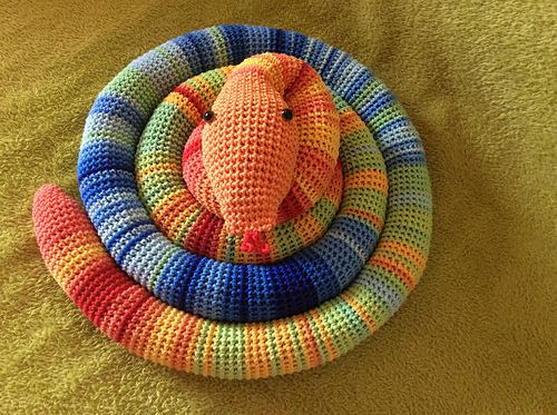 Ravelry: Temperature Snake pattern by Gisela De Bruyn