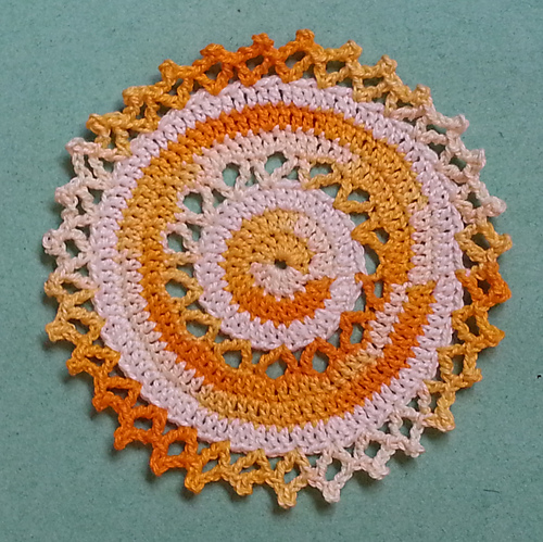 Ravelry: White Caps Doily pattern by Jennifer Scott