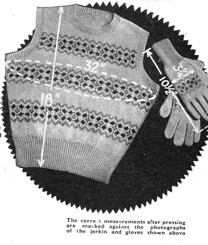 Ravelry: Fair Isle Jerkin pattern by Weldons