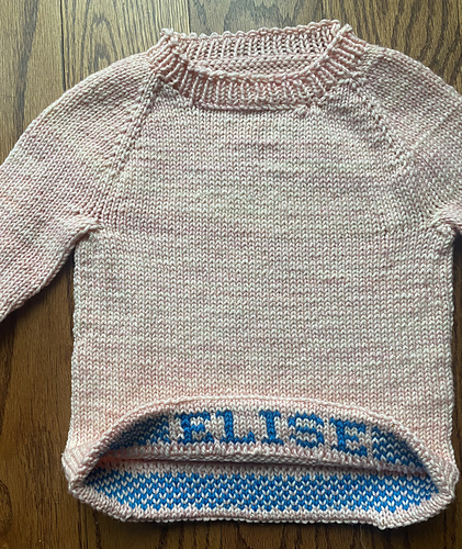 Ravelry: Kids' Basic Raglan Sweater pattern by Catherine McMillan
