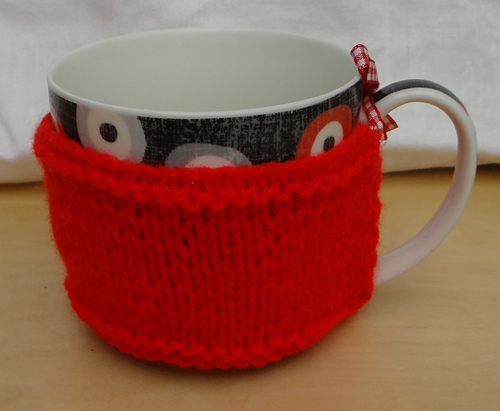 Ravelry: Simplest Mug Hugs and Coasters pattern by Catie Cary