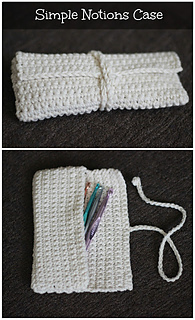 Ravelry: Simple Notions Case pattern by Jammy's Modern Designs
