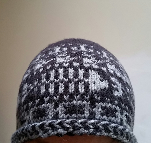 Ravelry: Fishbones Skull Cap pattern by Lisa McFetridge