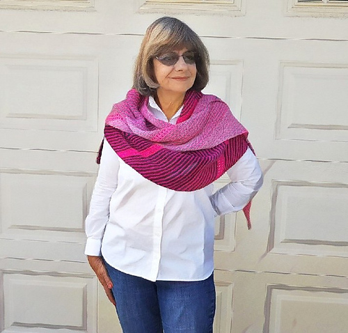 Ravelry: Port Hope Shawl pattern by Brenda Castiel