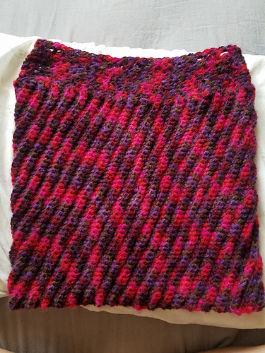 Ravelry: slanted skirt pattern by Tanja Osswald