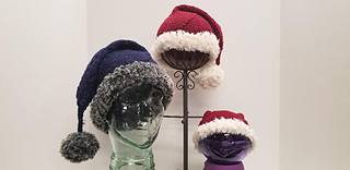 Ravelry: Long Winter's Night Cap pattern by WandaMae Kafka