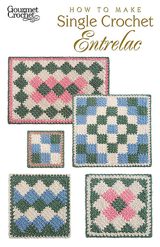 Ravelry: How to Make Single Crochet Entrelac - patterns