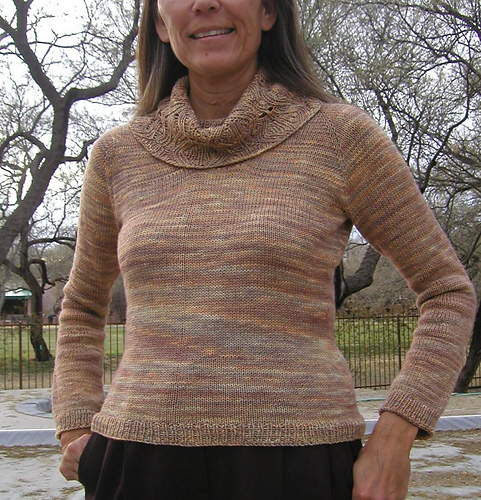 Ravelry: Natasha Cowl Sweater pattern by Vera Sanon