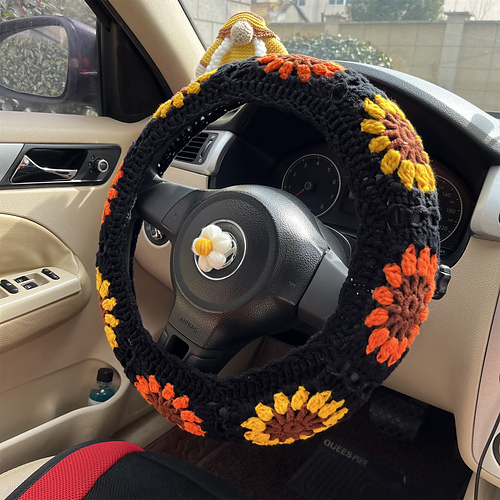 Ravelry: Steering Wheel Cover pattern by Grace Gao