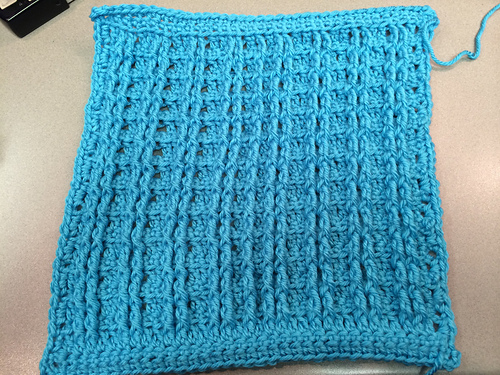 Ravelry: Front Post Treble Crochet Square pattern by Katherine Eng