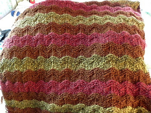 Ravelry: Catch the Wave Afghan pattern by Lion Brand Yarn