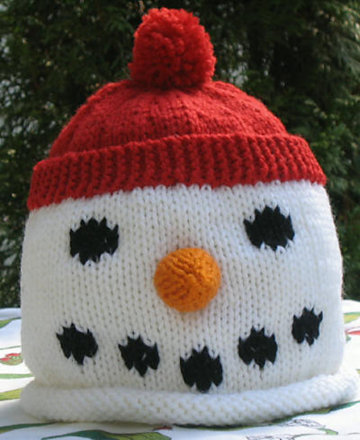 Ravelry: Snowman Hat pattern by Carol White