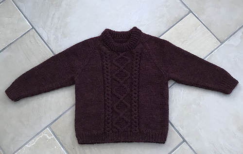 Ravelry: grandmasuzibobs' Sweater for Robin