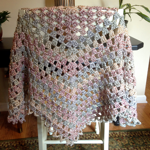 Ravelry: Trinity Prayer Shawl pattern by Orange September
