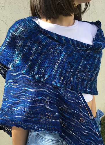 Ravelry: RipTide Shawl pattern by Liz Harris
