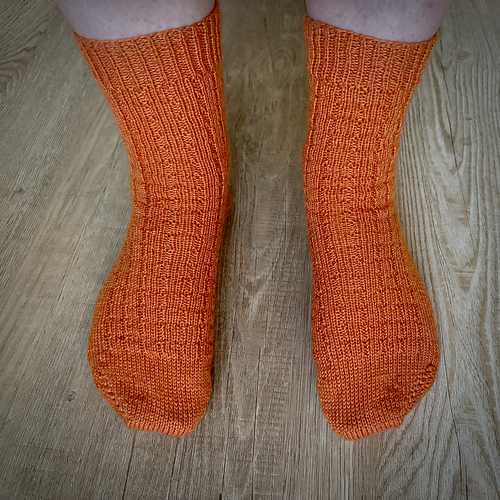 Ravelry: The Everyday Broken Rib Socks pattern by Cynthia Wilson