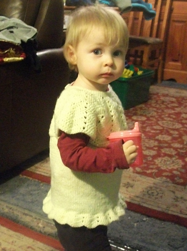 Ravelry: Mixed Media Knit Crochet Toddler Top pattern by Helen White