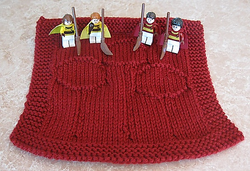 Ravelry: Quidditch Rings Square pattern by Courtney Clark