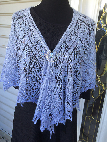 Ravelry: Mystical Forest Lace Shawl pattern by Anna Victoria