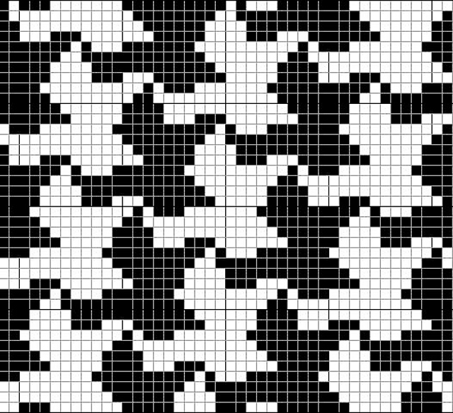 Ravelry: gustavs' cap_79 Escher's flying fish (No. 73)