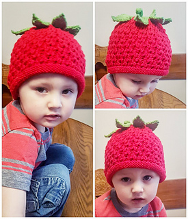 Ravelry: Strawberry Baby Toque pattern by Gabrielle Vansteelandt