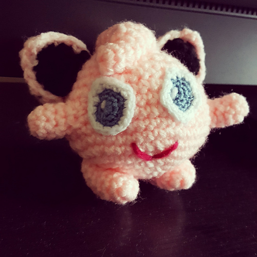 Ravelry: Jigglypuff pattern by Nichole's Nerdy Knots