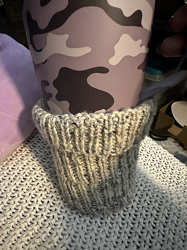 Ravelry: No Sweat Cup Cozy pattern by Lynette Vierra