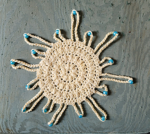 Ravelry: Imagination Beaded Glass Cover pattern by Marsha Sparks